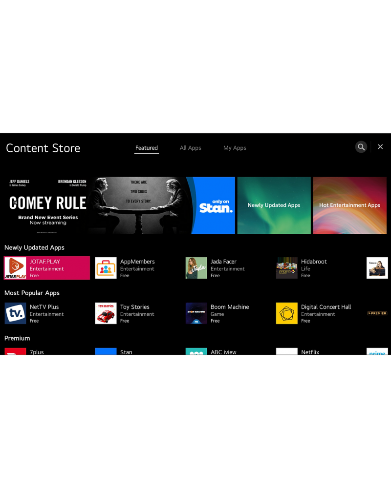 Majestic SLT190U 19" 12V Smart LED TV WebOS, Mirror Cast, Bluetooth
